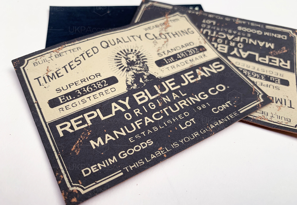 Leather Jeans Tag