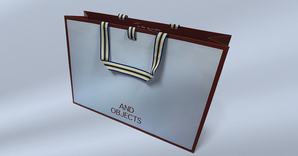 Printed Paper Carrier Bags | U.K.P. Accessories
